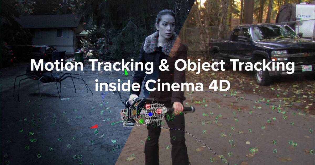 Cineversity | Motion Tracking & Object Tracking inside Cinema 4D