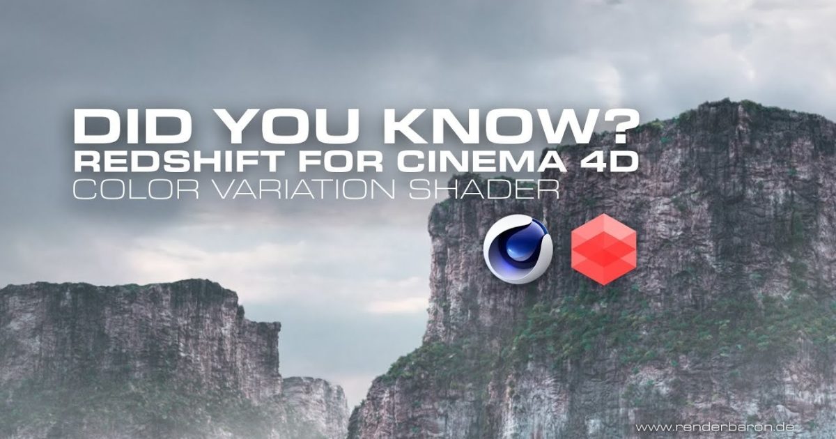 Cineversity | Tutorial : Did You Know? Redshift for Cinema 4D: Color…